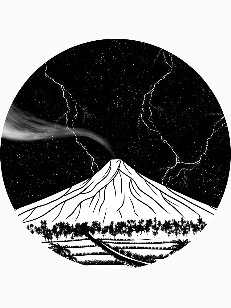 "Mayon Volcano" T-shirt by ekpatterns | Redbubble