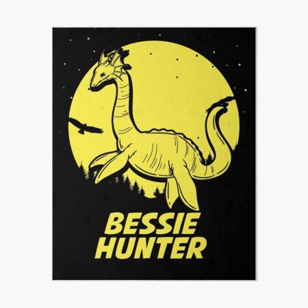 "Bessie Lake Erie Hunter Hide & Seek Champion Cryptid" Art Board Print ...