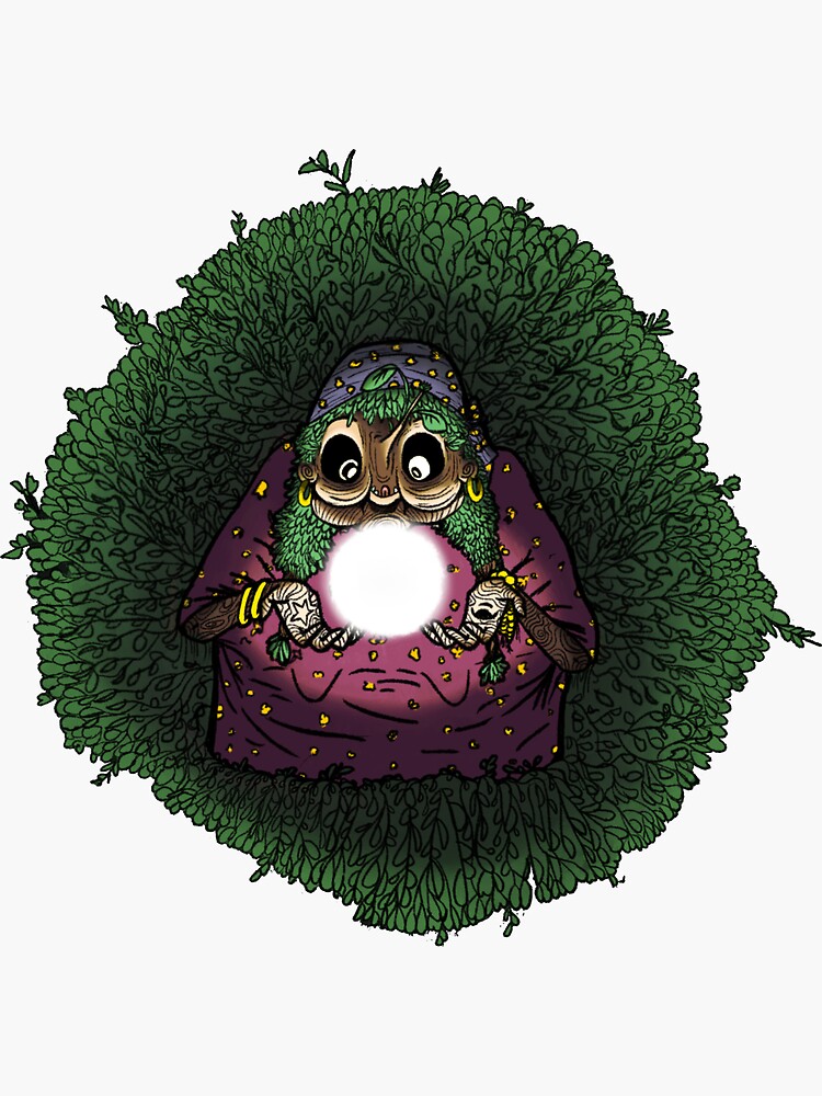 "DnD - GYPSY MAGE" Sticker by omasJacksonTh | Redbubble
