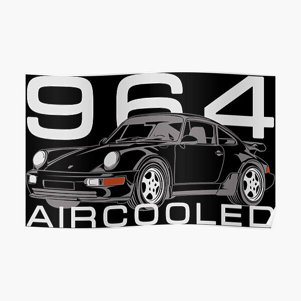 Porsche 964 Posters | Redbubble