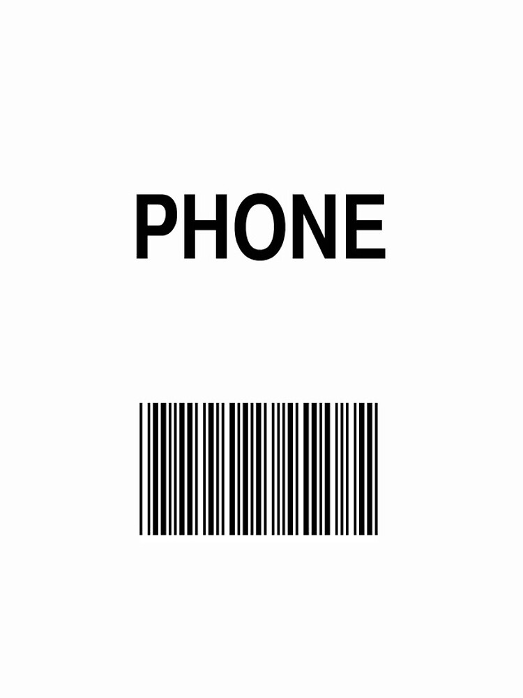 "Phone Barcode" iPhone Case for Sale by ubiquitoid | Redbubble