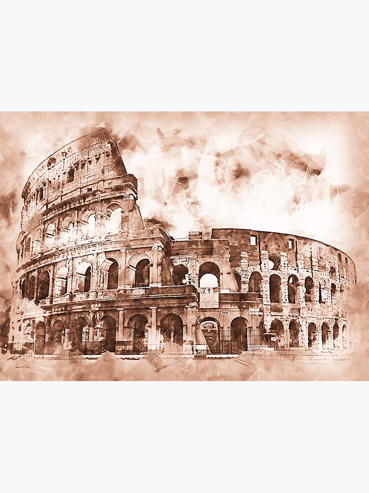 "Colosseum, Rome" Sticker for Sale by ANDREA MAZZOCCHETTI | Redbubble
