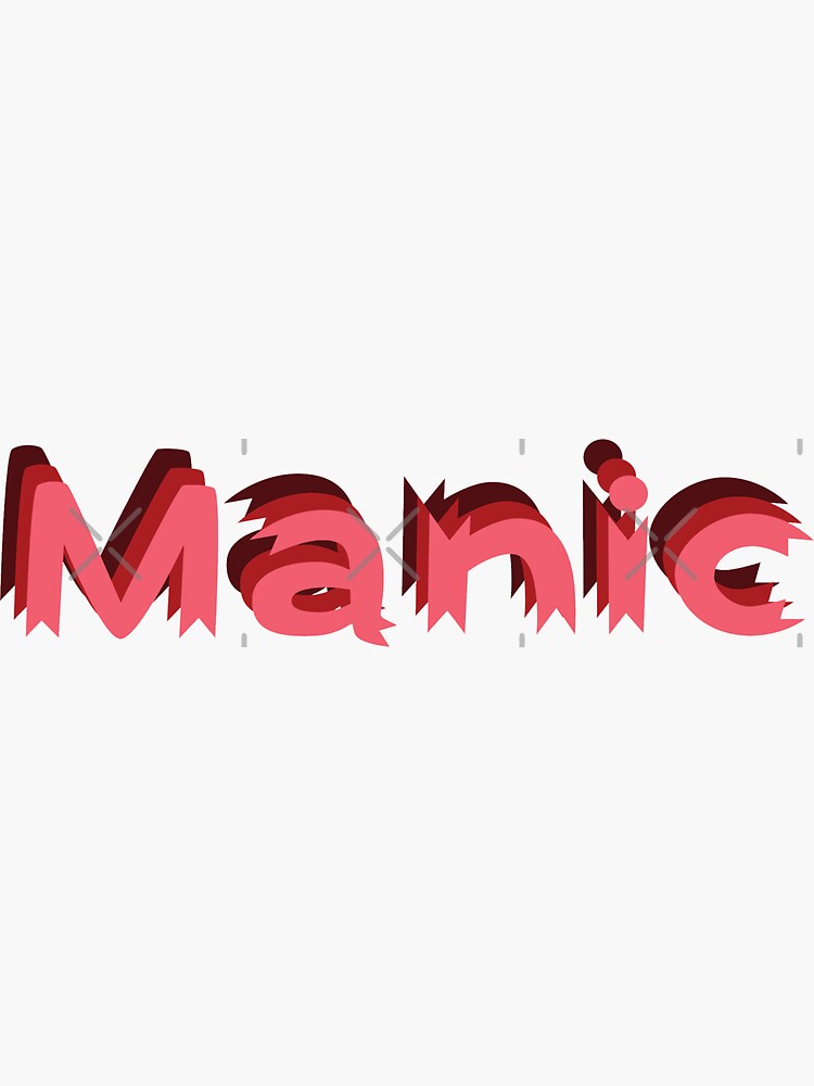 "Manic by Conan Gray" Sticker by StayforLife | Redbubble