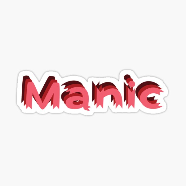 "Manic by Conan Gray" Sticker by StayforLife | Redbubble