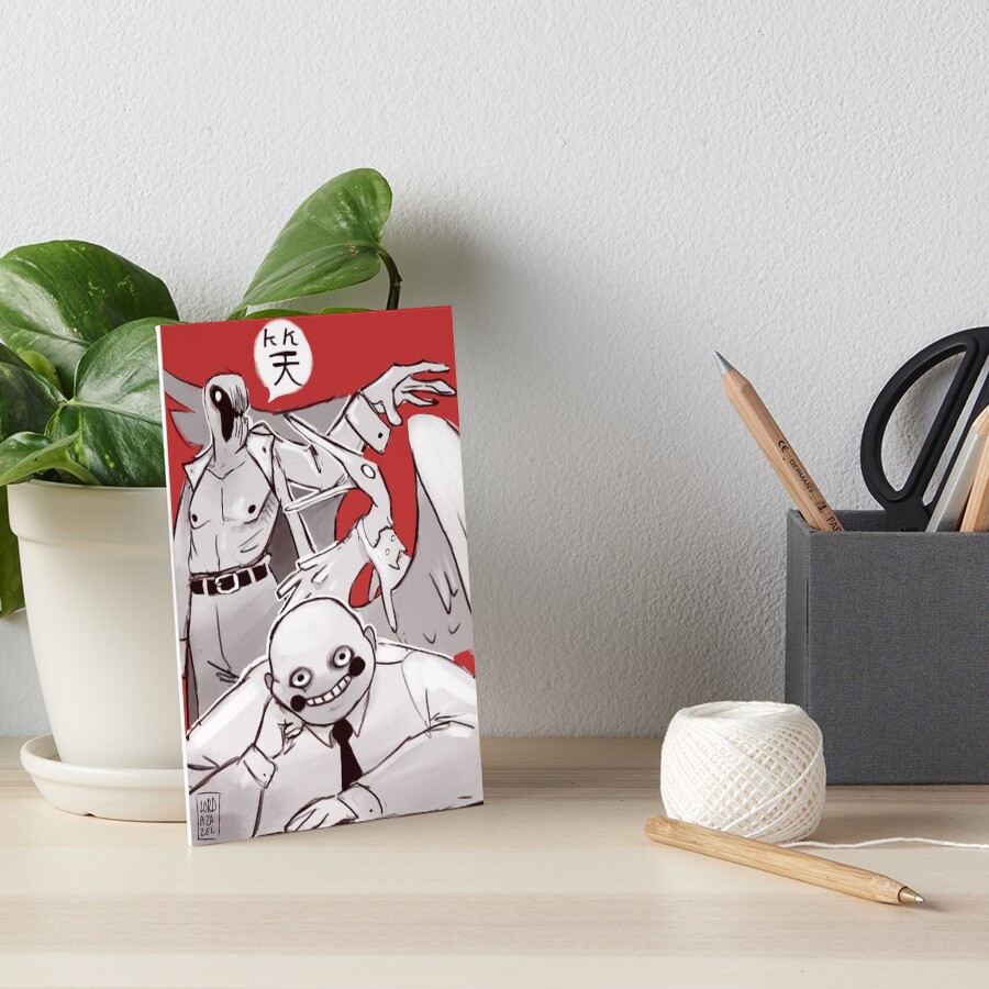 "Off Bosses" Art Board Print by LadyAzazel | Redbubble