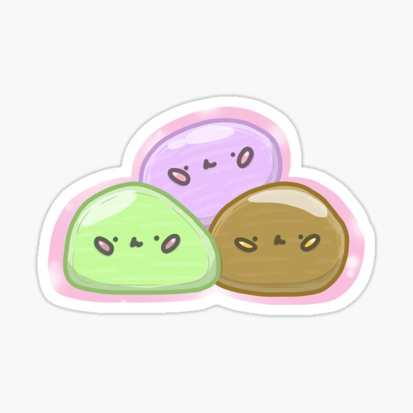 "Ice cream mochi" Sticker by mochimokyu | Redbubble