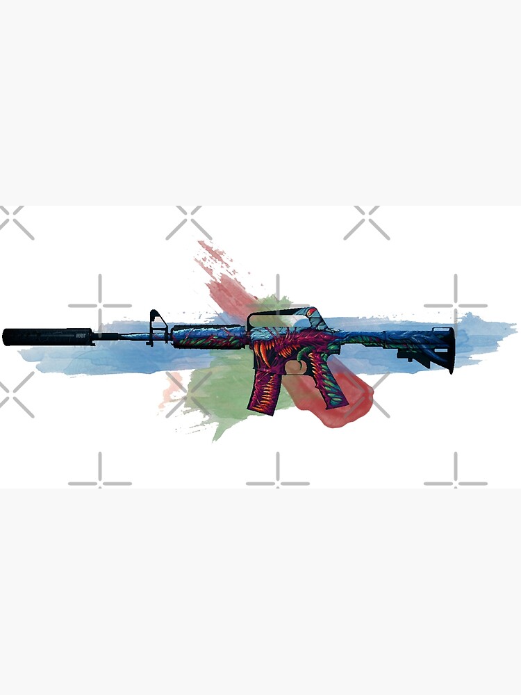 "CS:GO M4A1-S Hyper Beast" Poster for Sale by tomastosecky | Redbubble