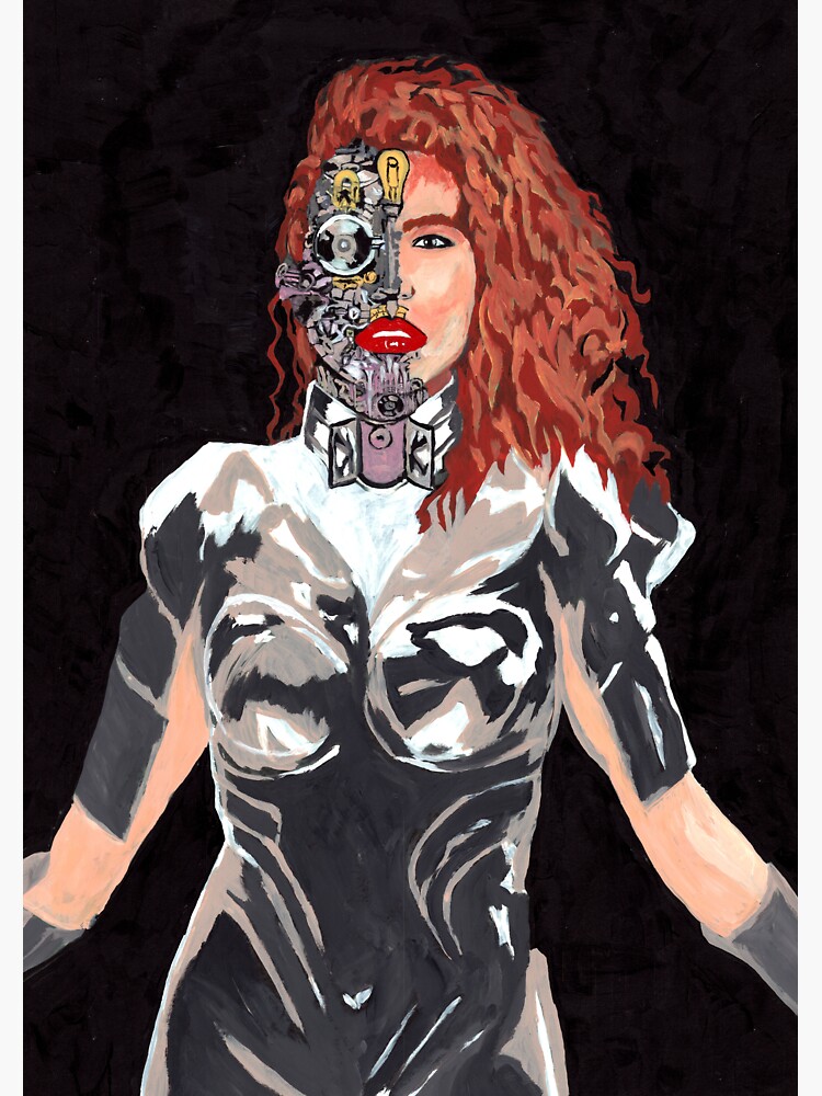 "bionic woman" Sticker for Sale by Mikexkish | Redbubble