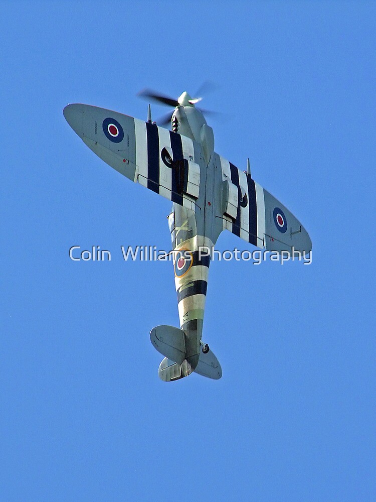 "Vertical Climb - Supermarine Spitfire IX – Kent Spitfire " by Colin ...