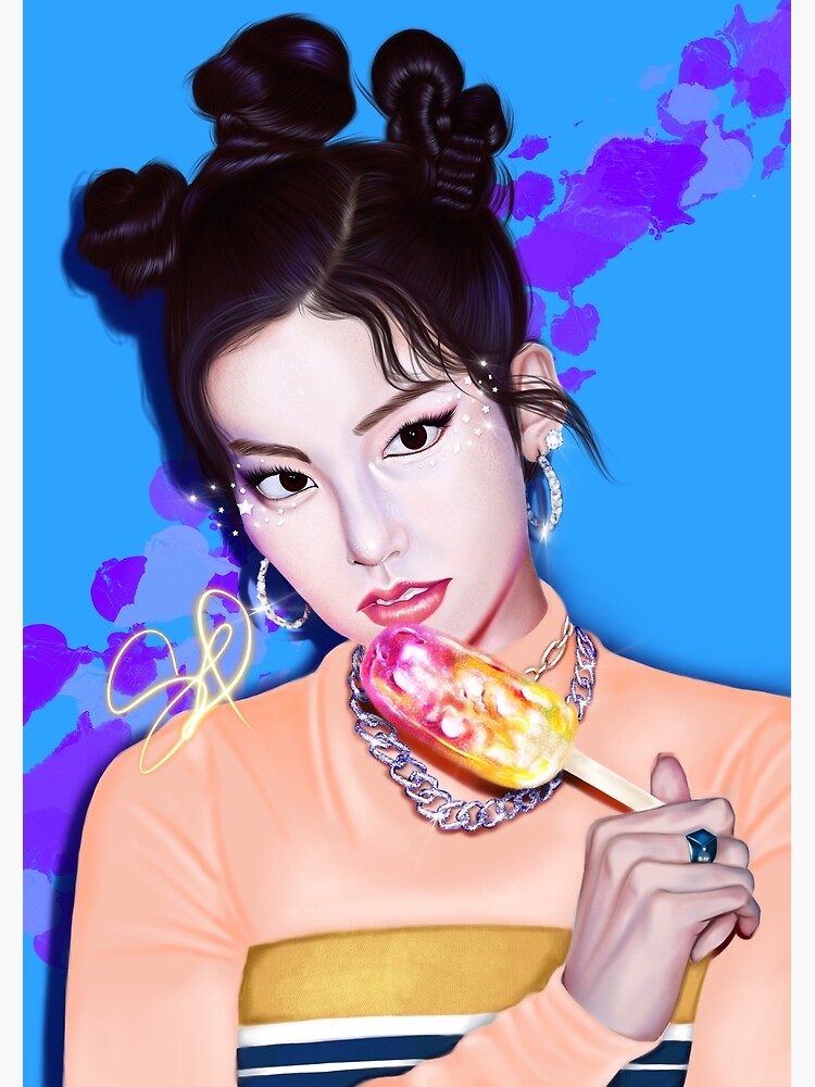 "Yeji" Poster for Sale by domimi99 | Redbubble