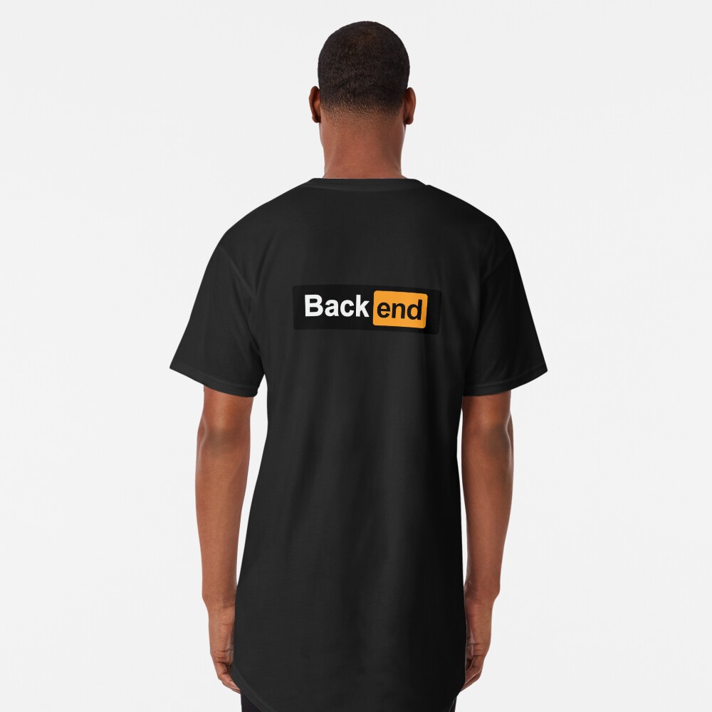 " Backend ¯\_(ツ)_/¯" Sticker for Sale by orlumbuspirate | Redbubble