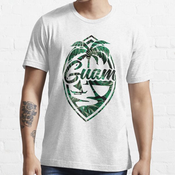 "Tropical Guam Seal" T-shirt for Sale by kimwellrena | Redbubble ...