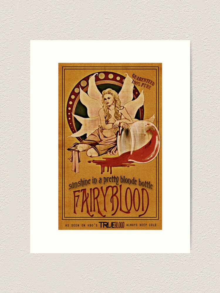 "True Blood – Fairy Blood - Sookie Stackhouse" Art Print for Sale by ...