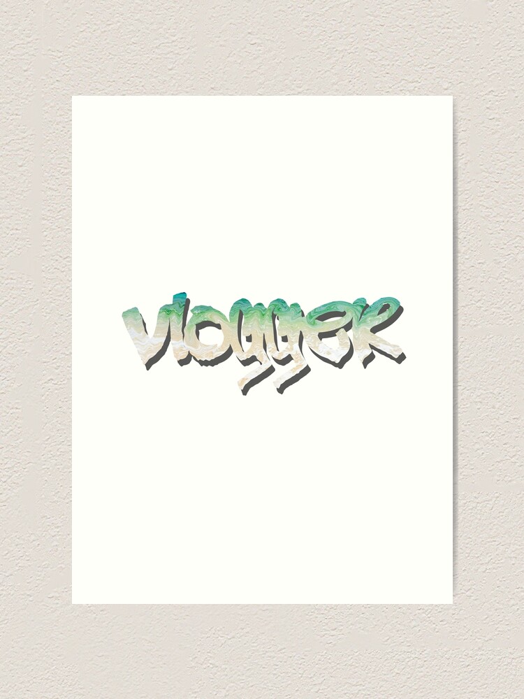 "Vlogger" Art Print by thehollowpoint | Redbubble