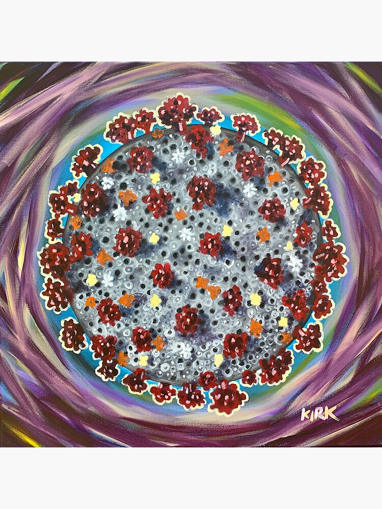 "'SARS COV 2'" Sticker by jerrykirk | Redbubble