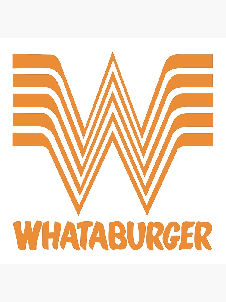 "Best Whataburger-Logo" Art Print by Jeannettegrd | Redbubble