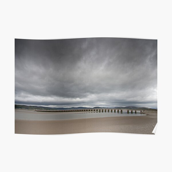"Arnside Viaduct" Poster by bobculshaw | Redbubble
