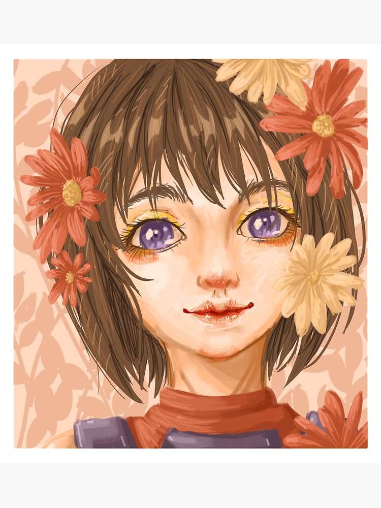 "Maple from Bofuri" Sticker for Sale by margoulette | Redbubble