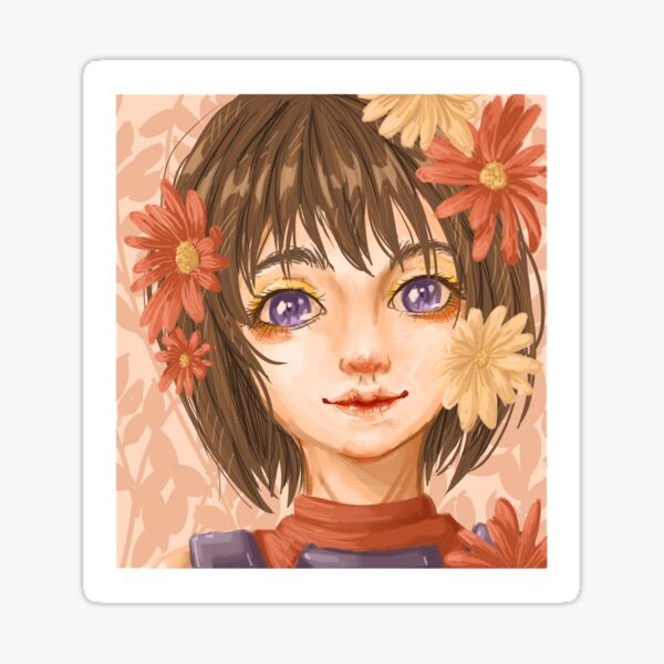 Maple From Bofuri Sticker For Sale By Margoulette Redbubble