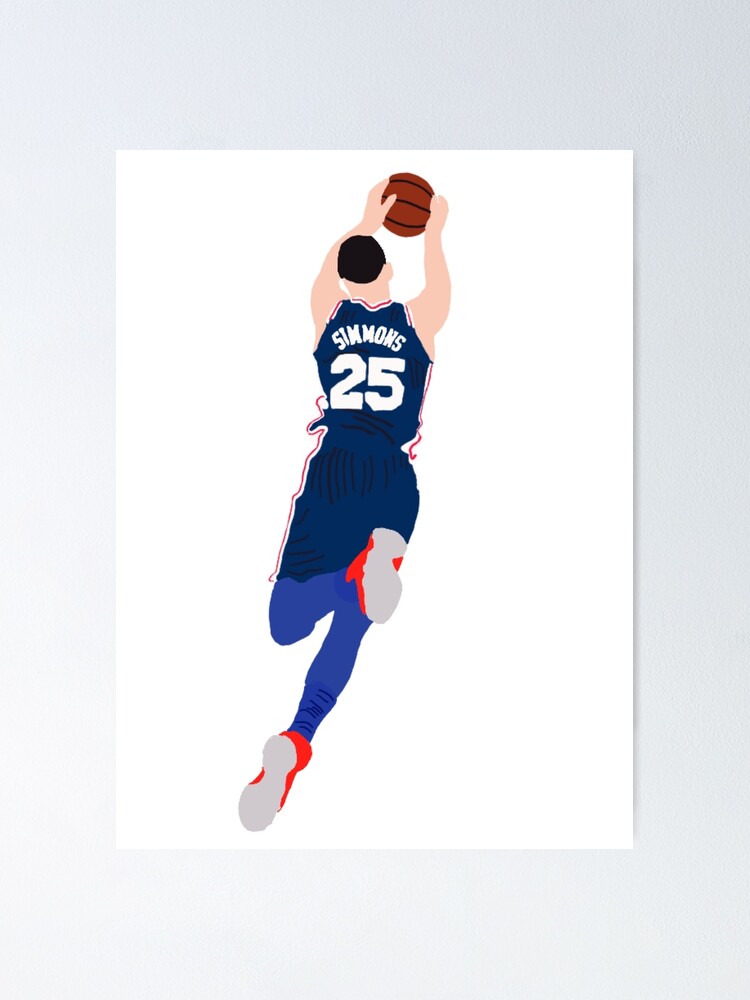 "Ben Simmons " Poster for Sale by athleteart20 | Redbubble