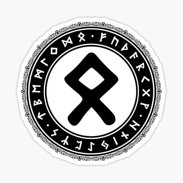 Runic Alphabet Stickers | Redbubble