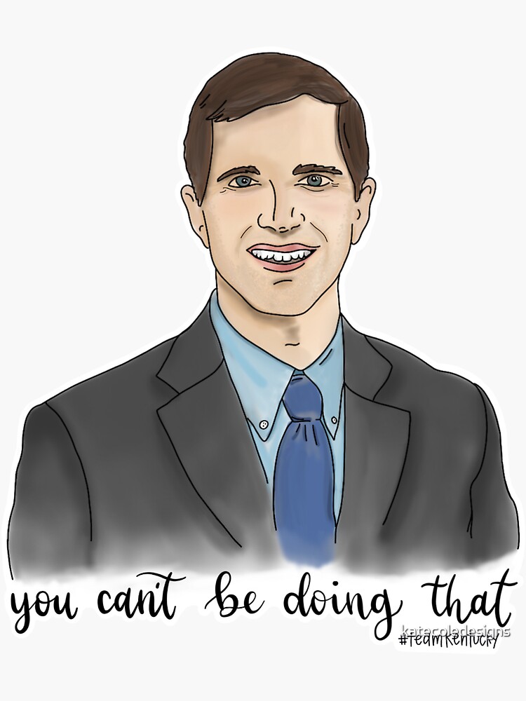 "Andy Beshear Kentucky Governor" Sticker for Sale by katecoledesigns ...