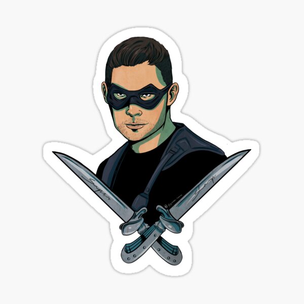 "SUPER SHARP " Sticker for Sale by giuliarenzi | Redbubble