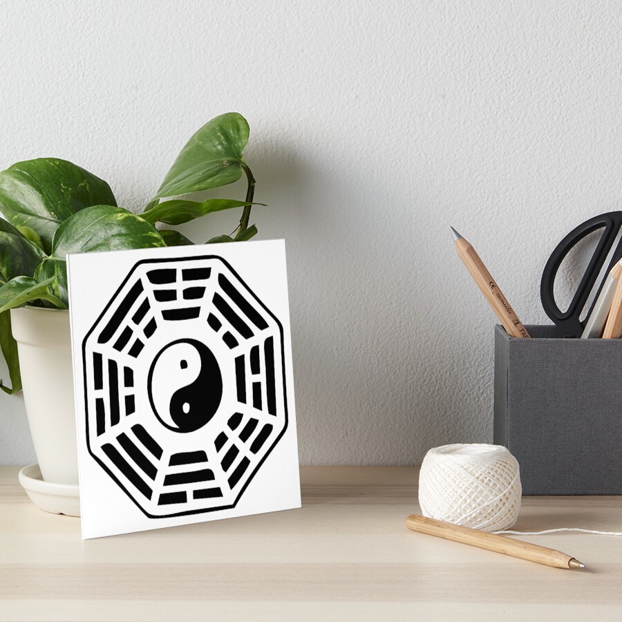 "Ba Gua Pa Kua symbol" Art Board Print by Alma-Studio | Redbubble