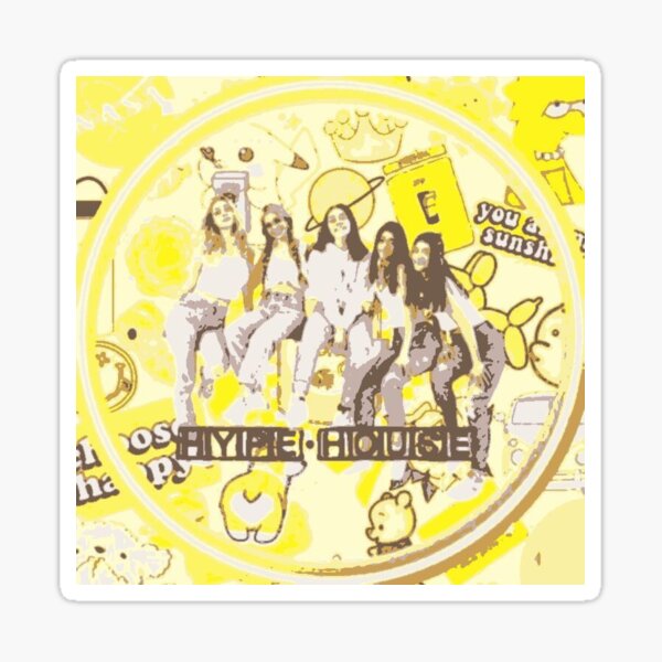 "the hype house girls" Sticker for Sale by creativeg | Redbubble