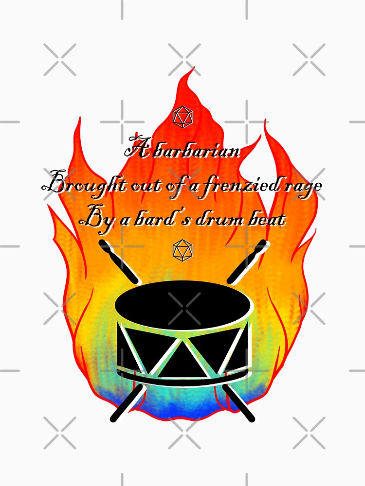 "DnD Haiku" T-shirt for Sale by Tori-Dawn | Redbubble | dnd t-shirts ...