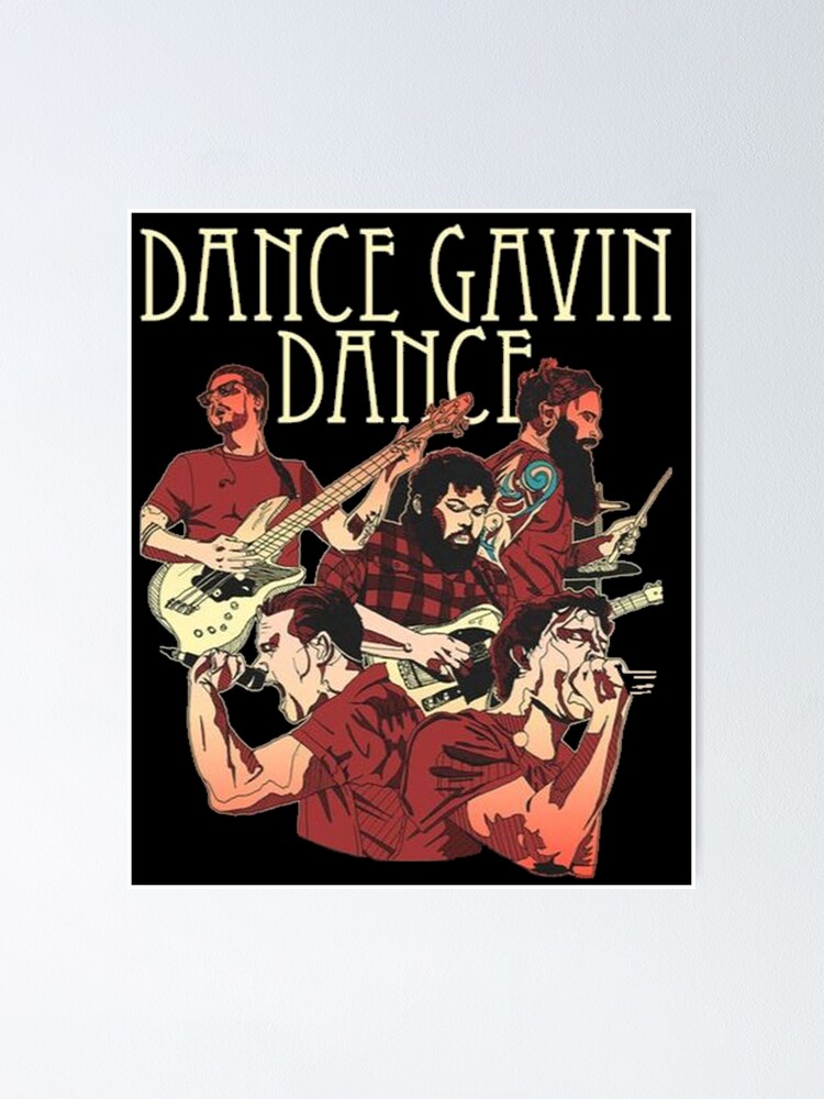 "Dance Gavin Dance Graphic Design " Poster for Sale by a7med | Redbubble