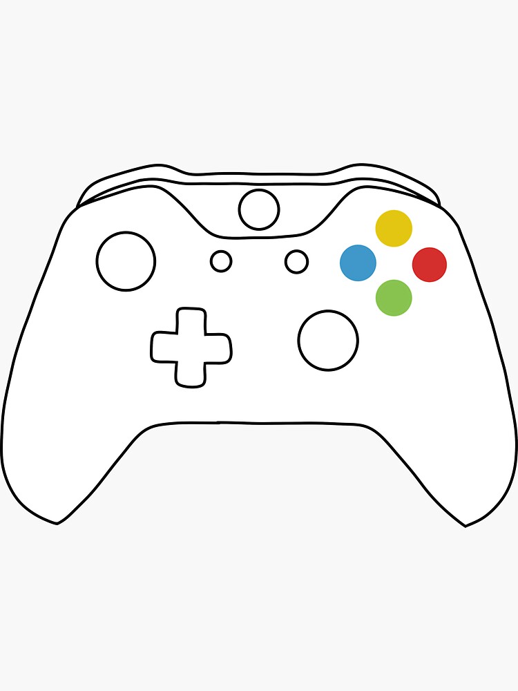 "xbox one remote" Sticker for Sale by Drayziken | Redbubble