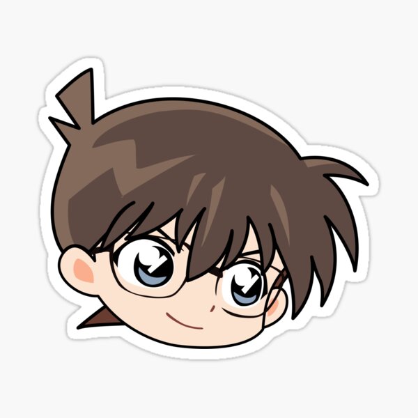 "Cute conan" Sticker for Sale by JamesCMarshall | Redbubble