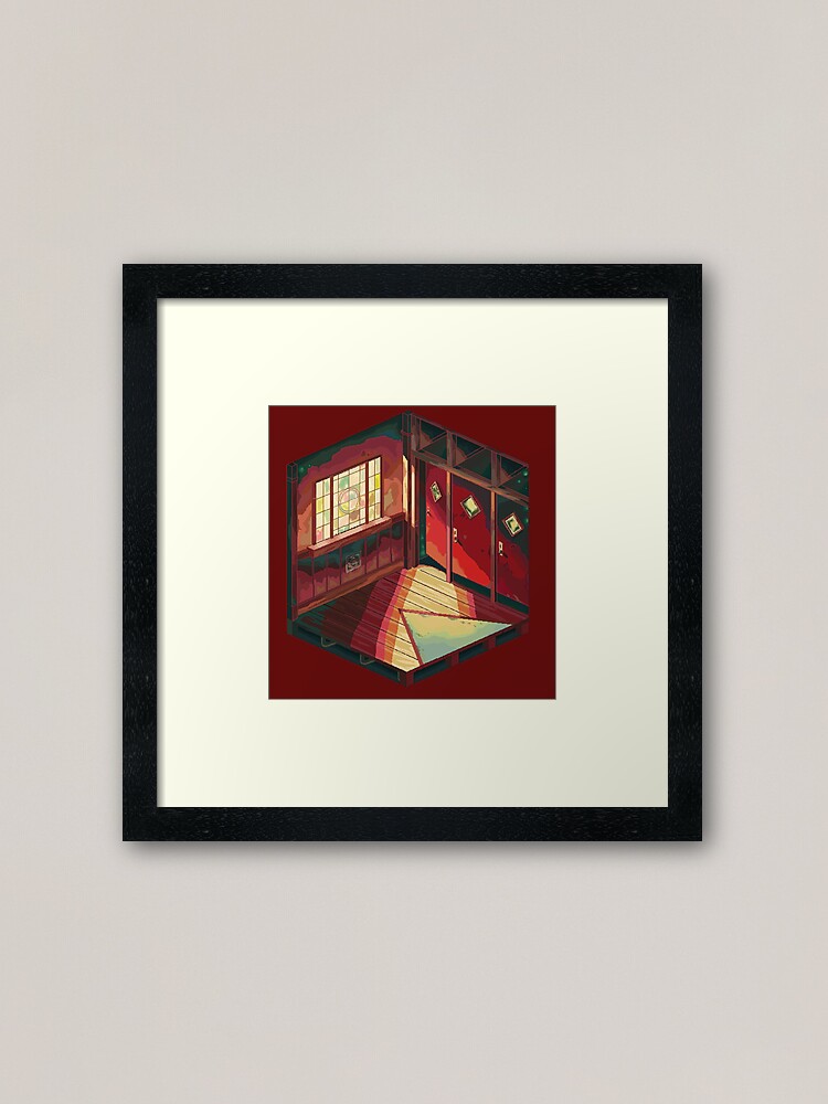 "Jibaku Shounen Hanako-kun Bathroom Pixel Art" Framed Art Print for ...