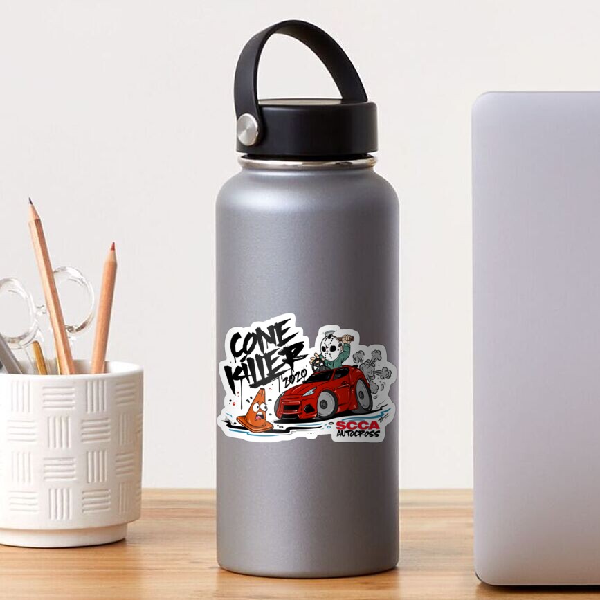 "SCCA CONE KILLER 2020" Sticker for Sale by papermoontattoo | Redbubble