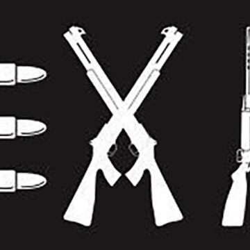 "Coexist - GUNS" Sticker for Sale by unionpride | Redbubble