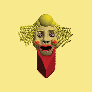 "Baldi's Mrs. Pomp (Classically Textless)" Sticker for Sale by ...