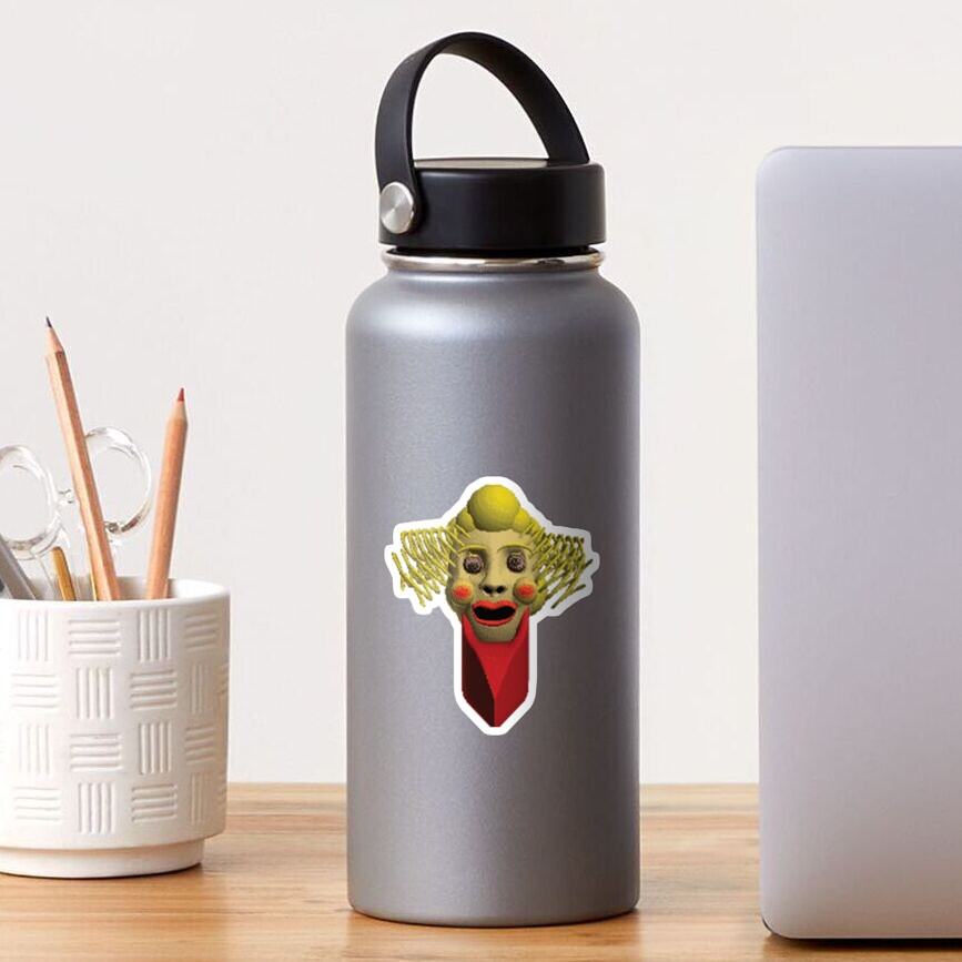 "Baldi's Mrs. Pomp (Classically Textless)" Sticker for Sale by ...