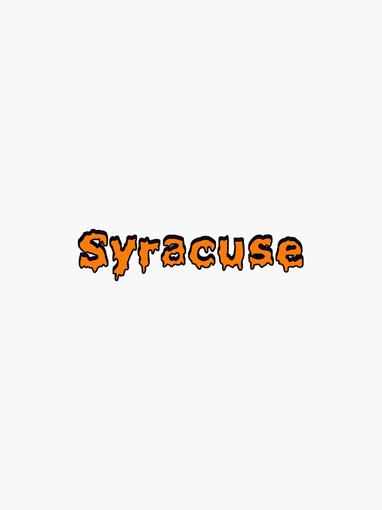 "'cuse dripping letters" Sticker for Sale by sydneypakkala | Redbubble