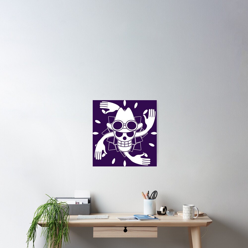 "Nico Robin Jolly Roger 2" Poster for Sale by jimjimfuria | Redbubble