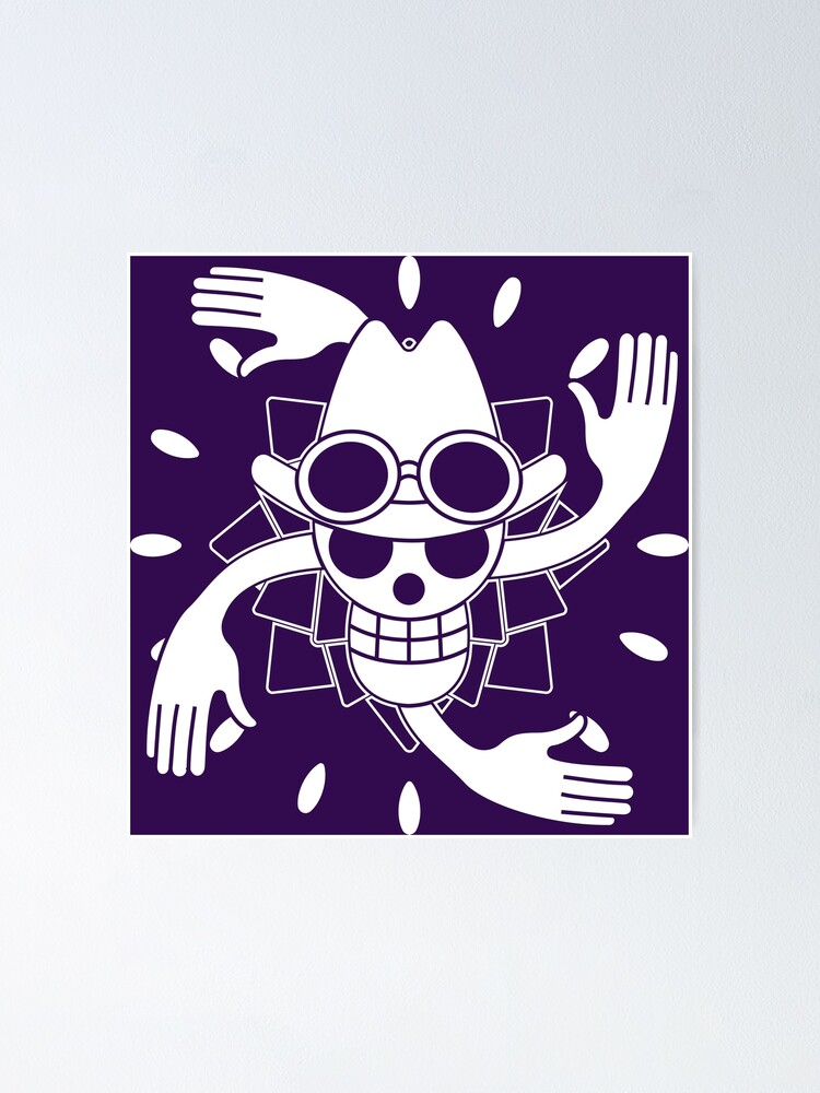 "Nico Robin Jolly Roger 2" Poster for Sale by jimjimfuria | Redbubble