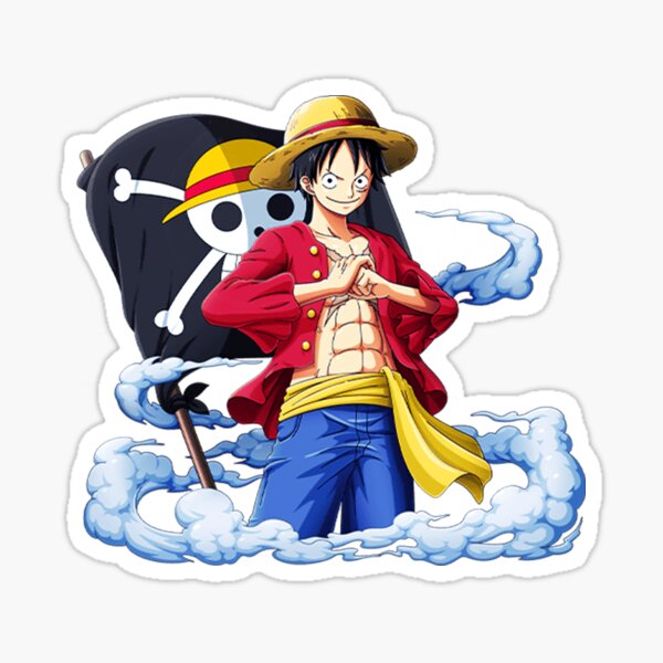 Monkey D Luffy Stickers | Redbubble