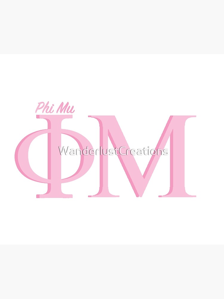 "Phi Mu Letters" Tapestry by josh-feltman | Redbubble