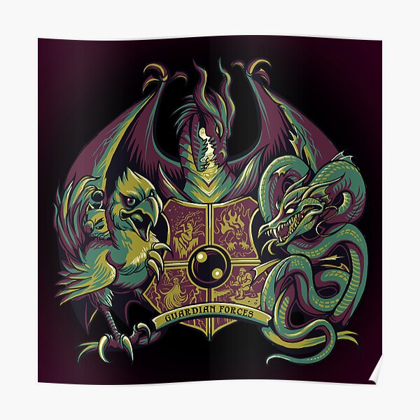 "Guardian Forces" Poster by misskari | Redbubble