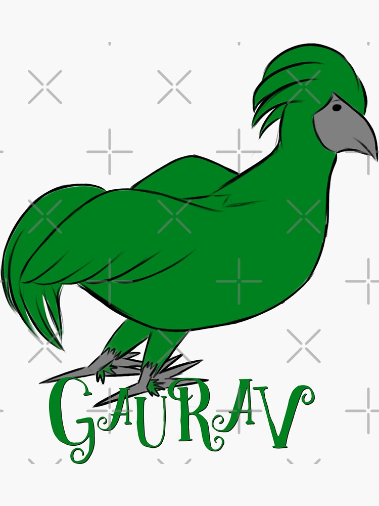"Gaurav with name" Sticker by cozsheep | Redbubble