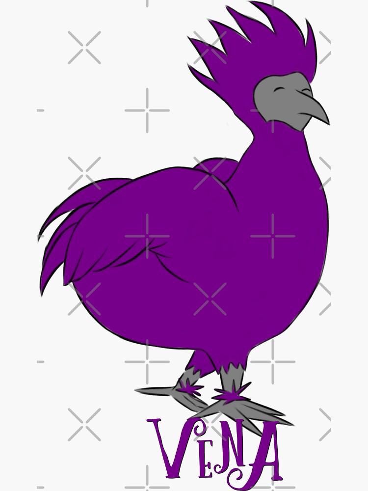 "Vena with name" Sticker for Sale by cozsheep | Redbubble