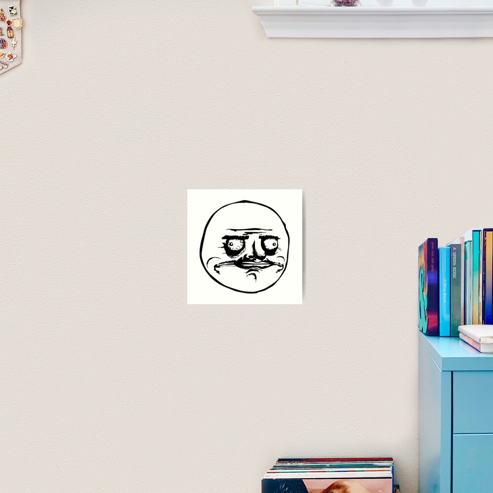 "TROLL FACE" Art Print for Sale by BenO81 | Redbubble