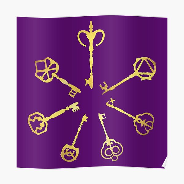 "The Magicians - The seven golden keys" Poster by ao01 | Redbubble