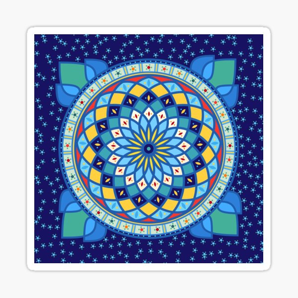 "Tunisian Motif" Sticker by MissChatZ | Redbubble
