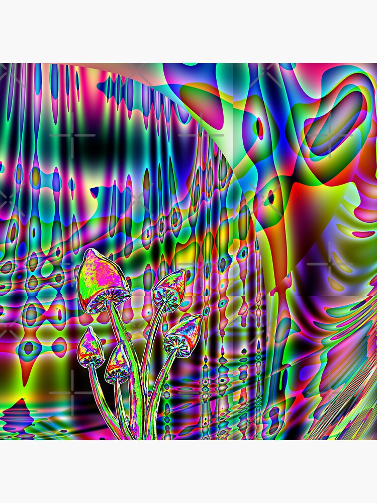 "Acid Drip" Sticker by mindgoop | Redbubble